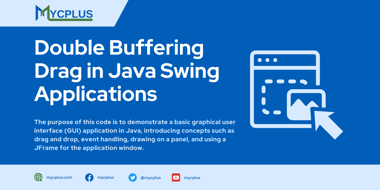 Double Buffering Drag in Java Swing Applications - MYCPLUS