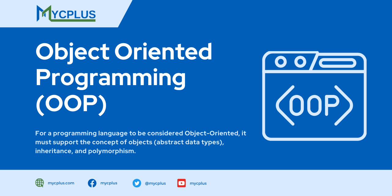 Object Oriented Programming Oop Mycplus