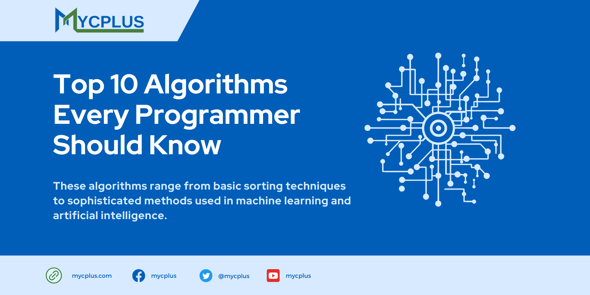 Top 10 Algorithms Every Programmer Should Know - MYCPLUS